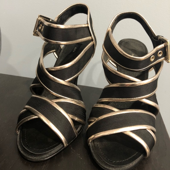 Zara | Shoes | Zara Criss Cross Heel | Poshmark